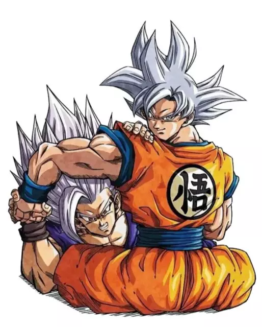 Dragon Ball Beast Gohan And Goku Stickers Phone Decal Water Bottle ...