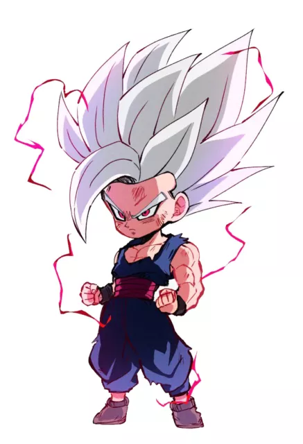 Dragon Ball Beast Gohan Stickers Phone Decal Water Bottle Stickers Car ...