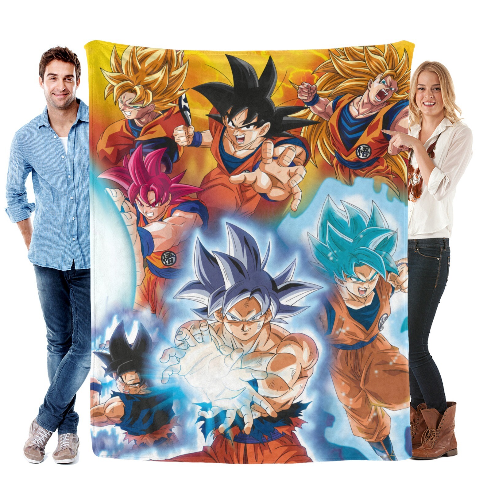 Dragon Ball Blanket Soft Bed Sofa Throw Cozy Lightweight Birthday Gift ...