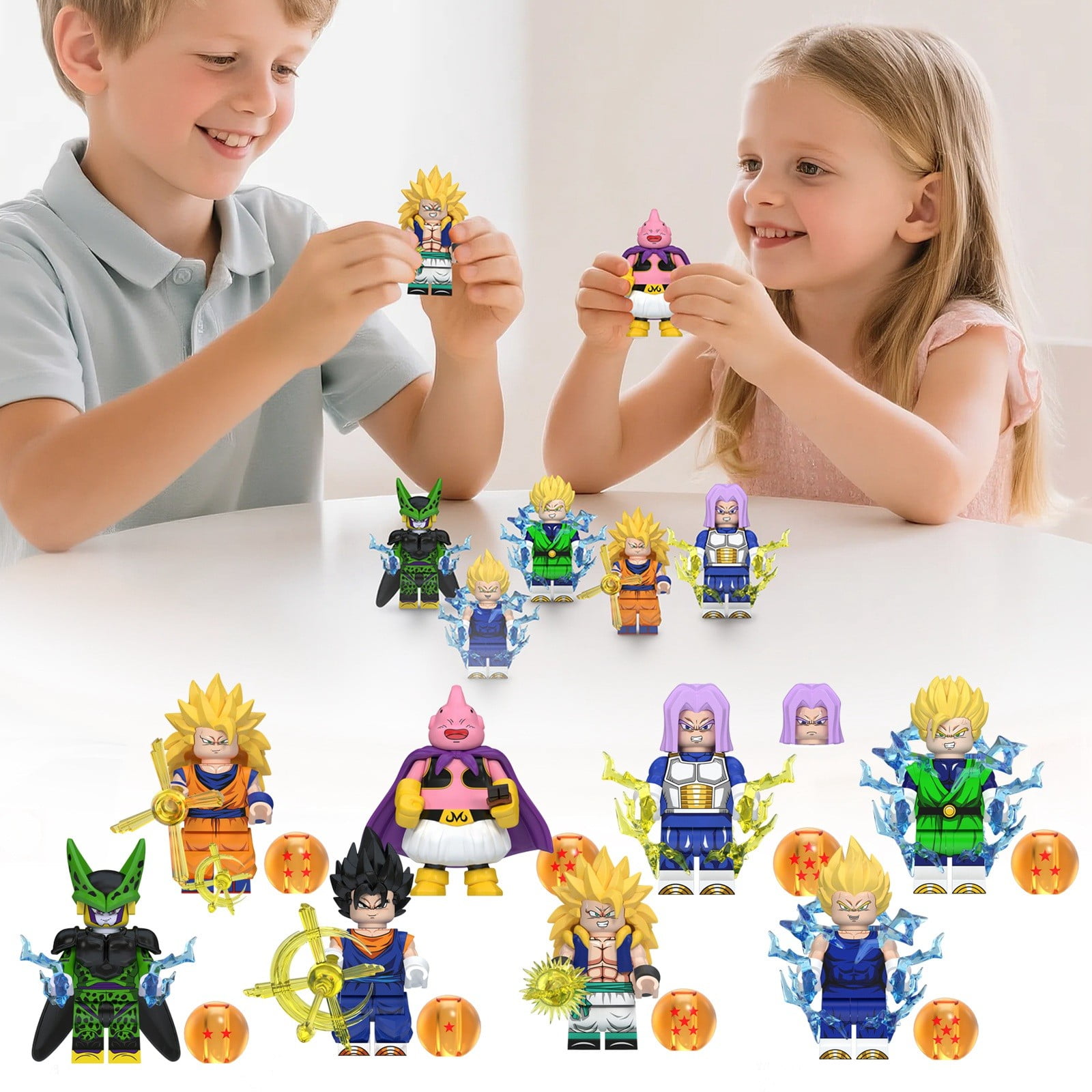 Dragon Ball Building Block Toy 1 Set, Dragon Ball Son Goku New Type ...