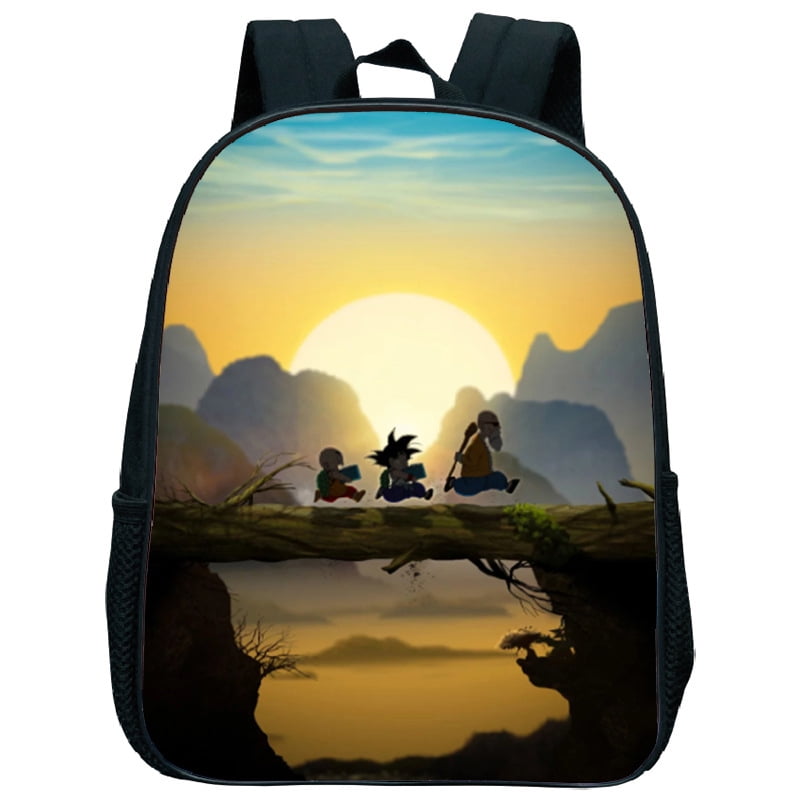 Dragon-Ball Cartoon Printed Casual Backpack - Walmart.com