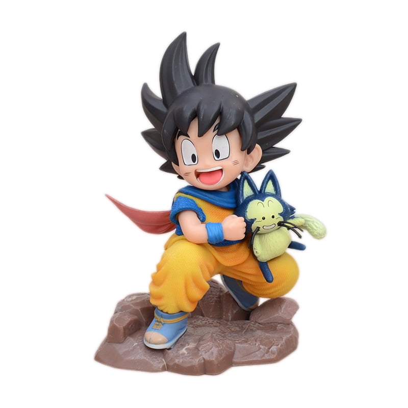 Dragon Ball Childhood Little Goku Hugs Puer Ya Mu Tea Little Follower ...