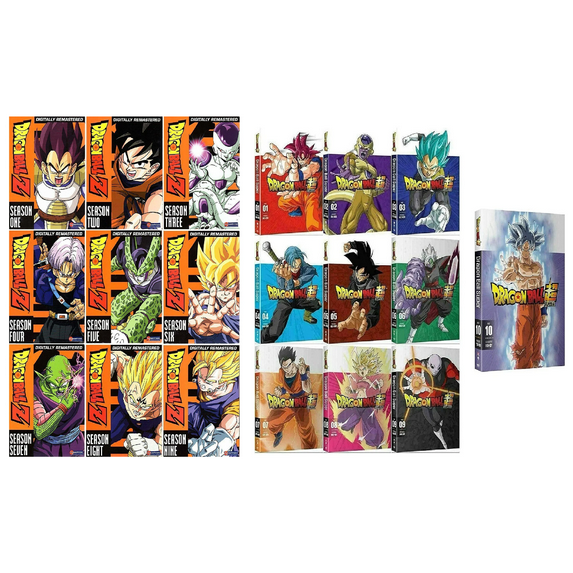 Dragon Ball DVD Collection – Includes Dragon Ball Z 1-9 and Dragon Ball ...