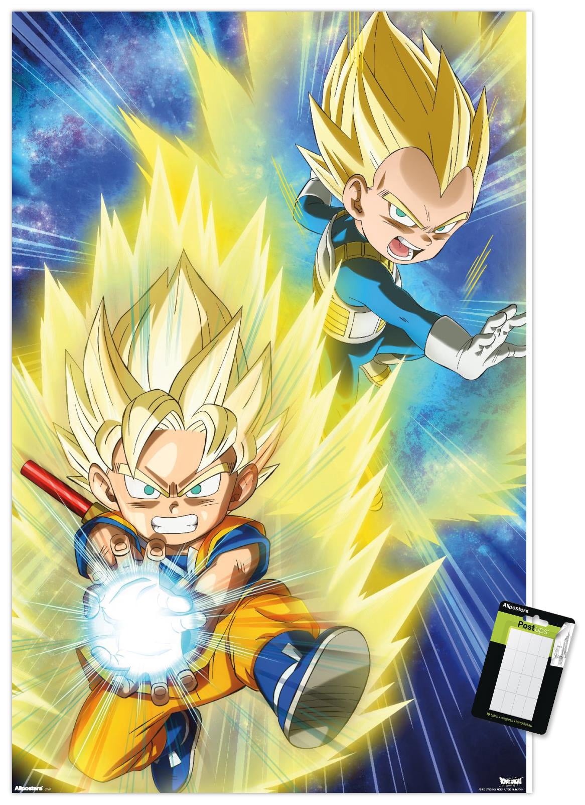Dragon Ball: Daima (2024) - Vegeta & Goku Power Wall Poster, 22.375" x ...