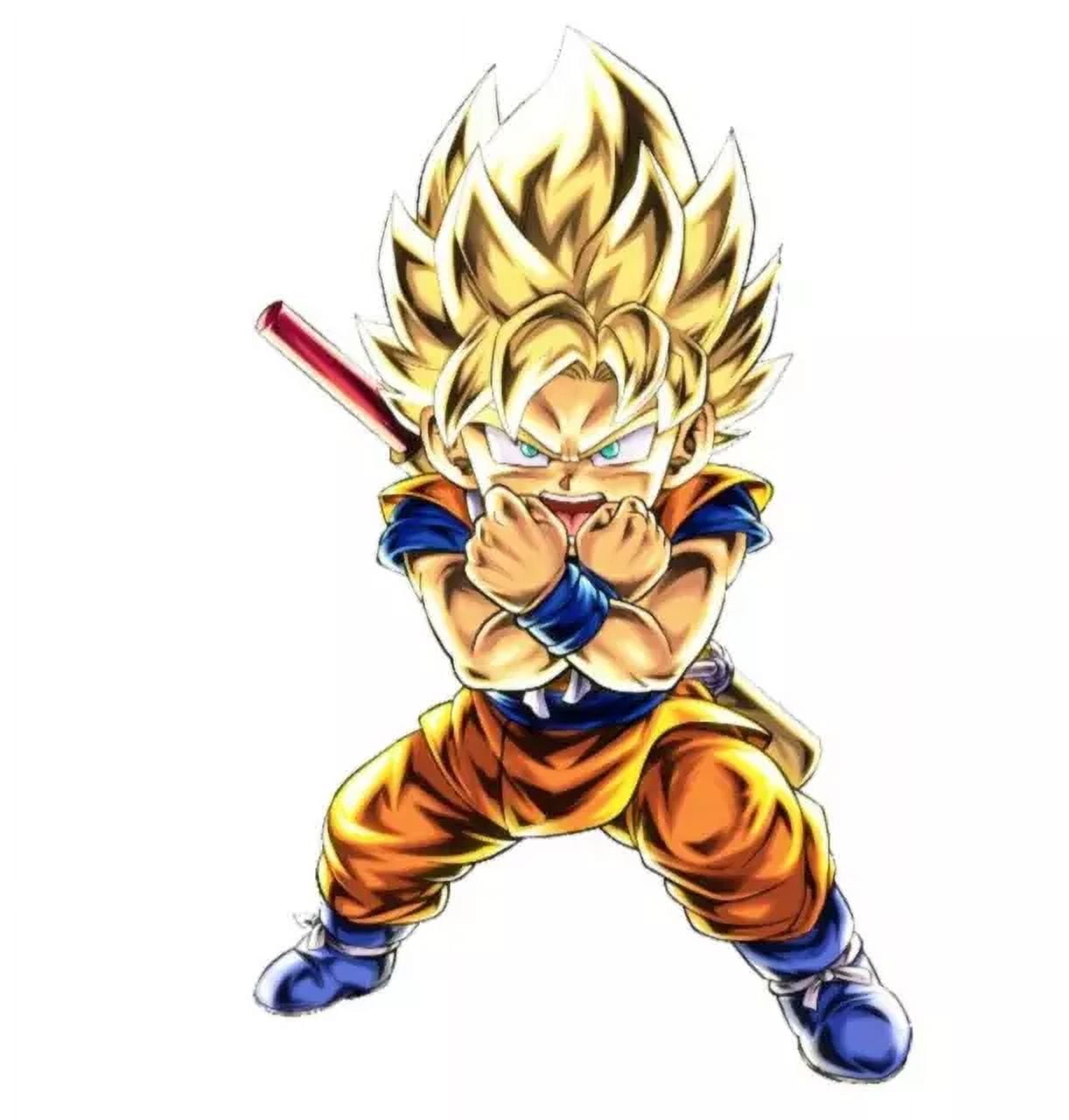 Dragon Ball Daima Kid Goku Super Saiyan Stickers Phone Decal Water ...