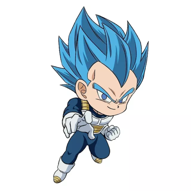 Dragon Ball Daima Kid Vegeta Blue Stickers Phone Decal Water Bottle ...