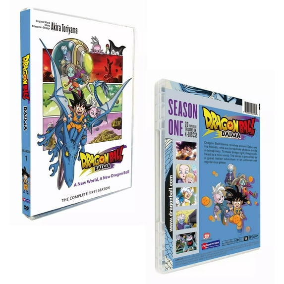 Dragon Ball Daima The Complete Series, Season 1 (DVD) 4-disc Box Set ...
