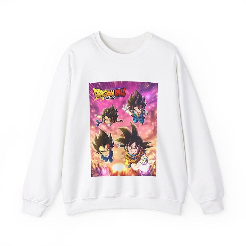 Dragon Ball Daima Unisex, Anime Goku Vegeta Vegetto Gogeta Pull Jumper ...