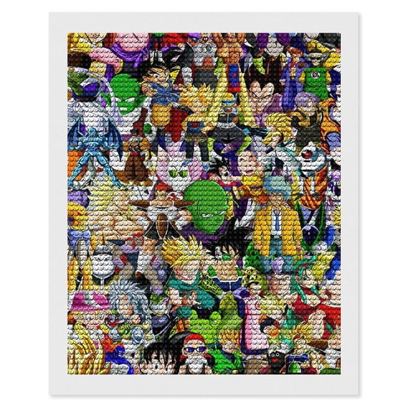 Dragon Ball Diamond Art Painting Kits for Adults Beginner,Diamond Art ...