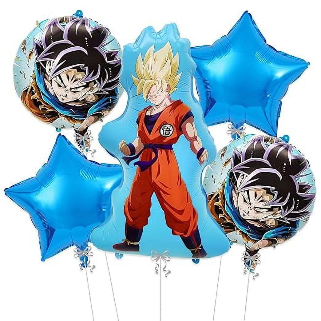 Dragon Ball Foil Balloon Set Of 5 Pcs - Walmart.com