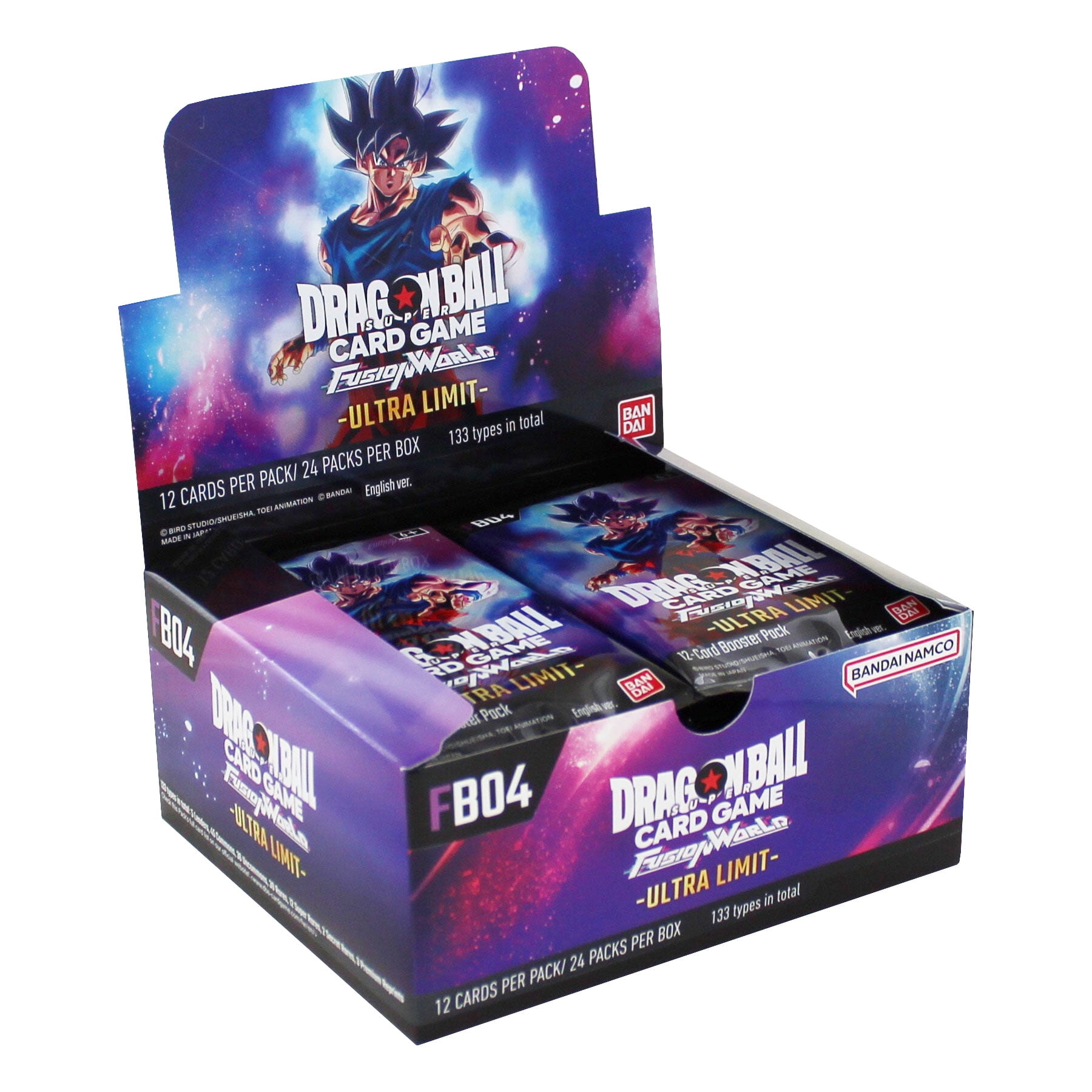 Bandai Dragon Ball Super: TCG Fusion World FB04 Booster Box (24 Packs ...
