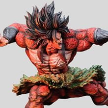 Dragon Ball GK Mad Dog Super Four Broly figurine model, Saiyan Broly ...