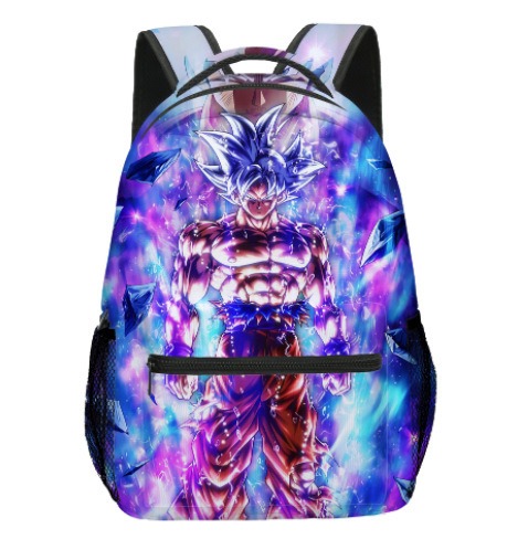 Dragon Ball Goku Backpack 16 Inches Cartoon Anime Wukong Large Capacity ...