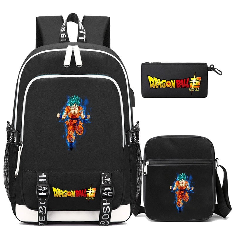Dragon Ball Goku Backpack Anime Wukong Set Casual Student Peripheral ...