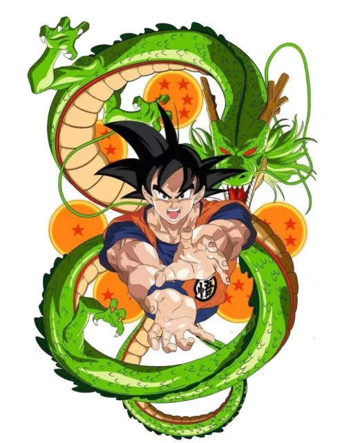 Dragon Ball Goku Shenron Stickers Phone Decal Water Bottle Stickers Car ...