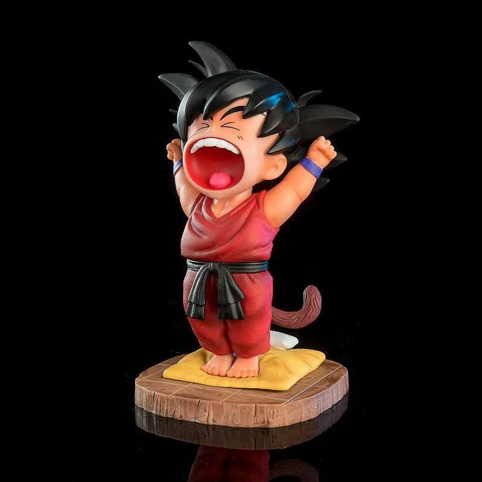 Dragon Ball Goku Wake Up Early Good Morning Red Comic Character Model ...