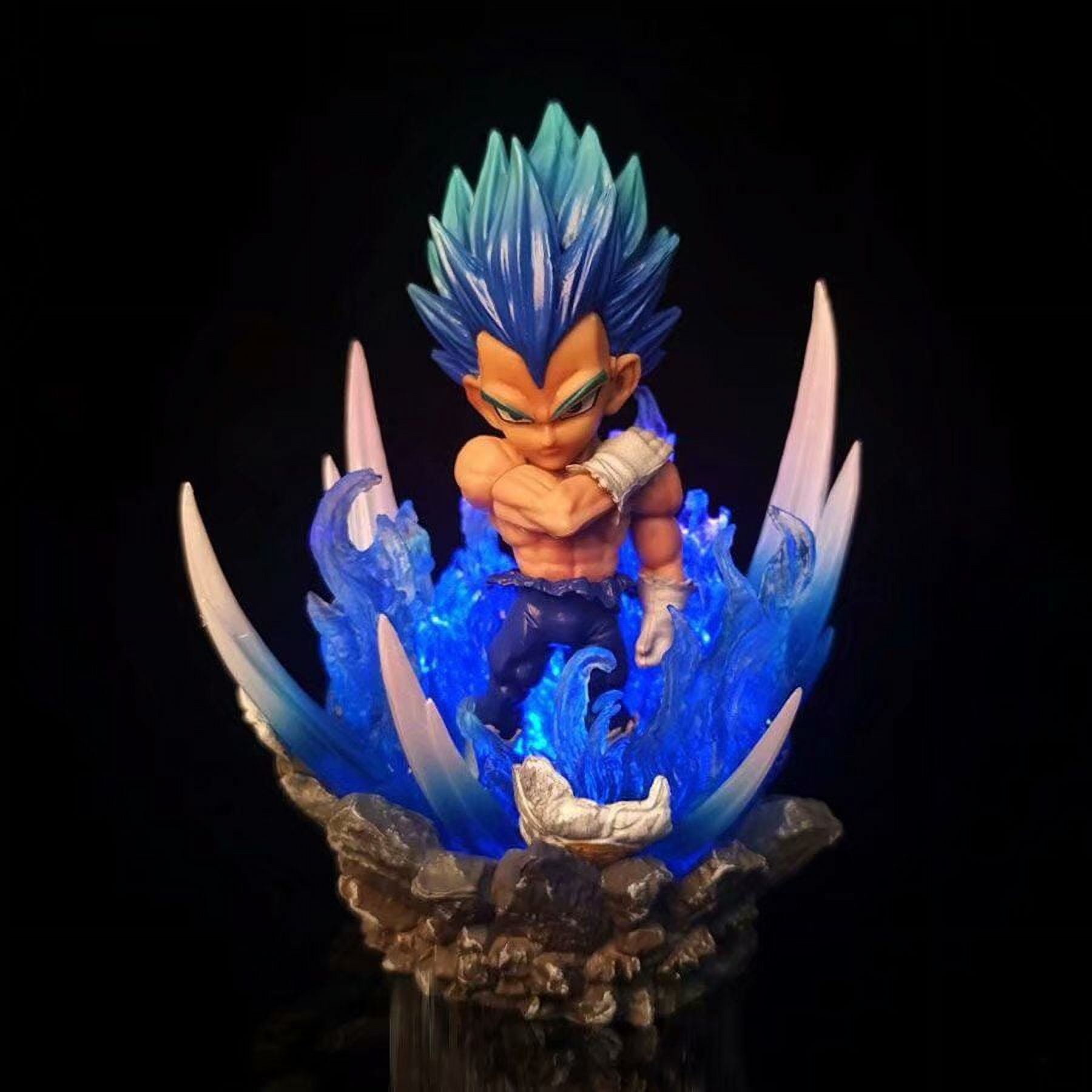 Dragon Ball Hand Model Glowing Super Blue Vegeta Comic Character Model ...