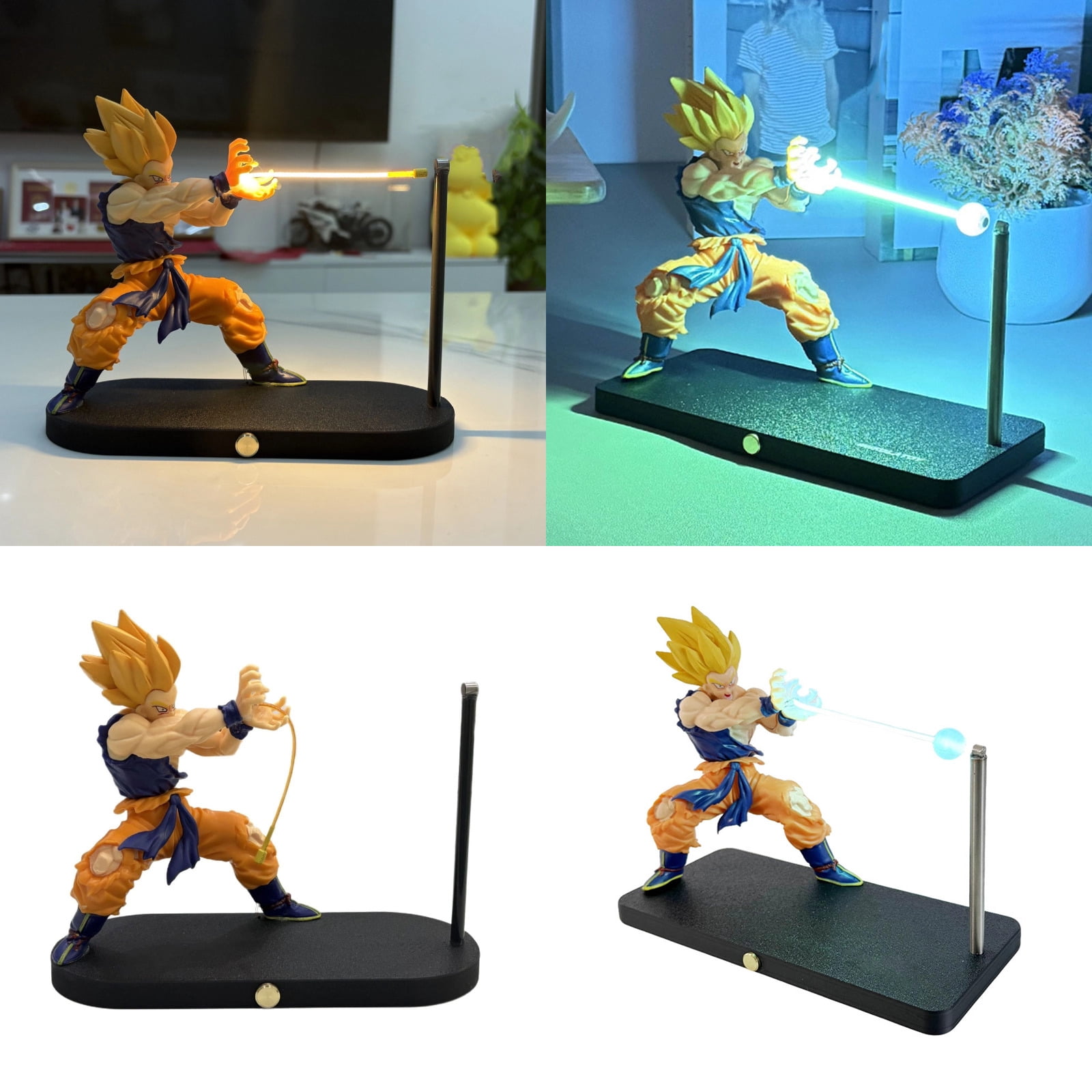 Dragon Ball Kakarotto Son Goku Kamehameha Wave Magnetic Light Lamp ...