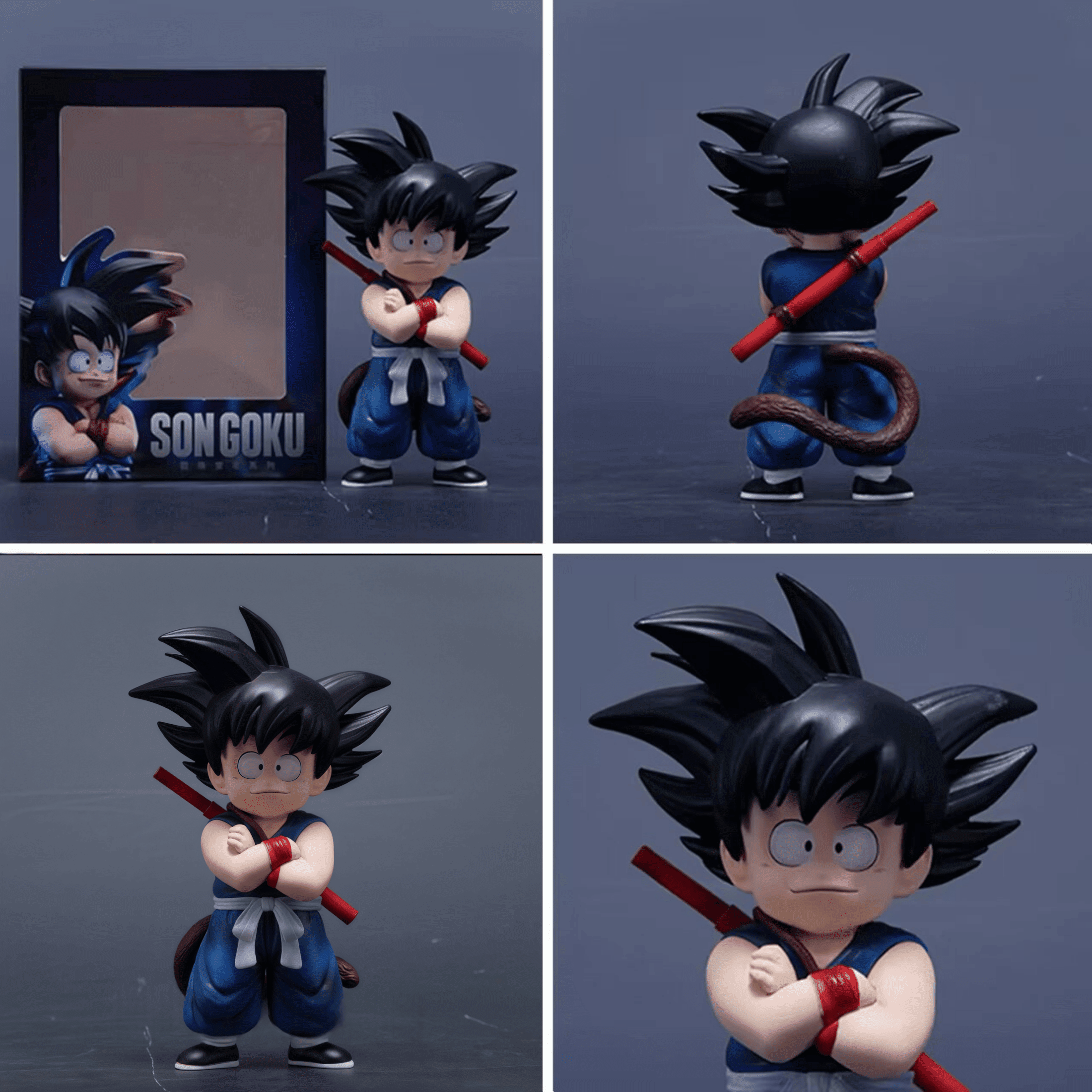 Dragon Ball Kid Goku Collectible Figure - 5" Classic Anime Statue ...