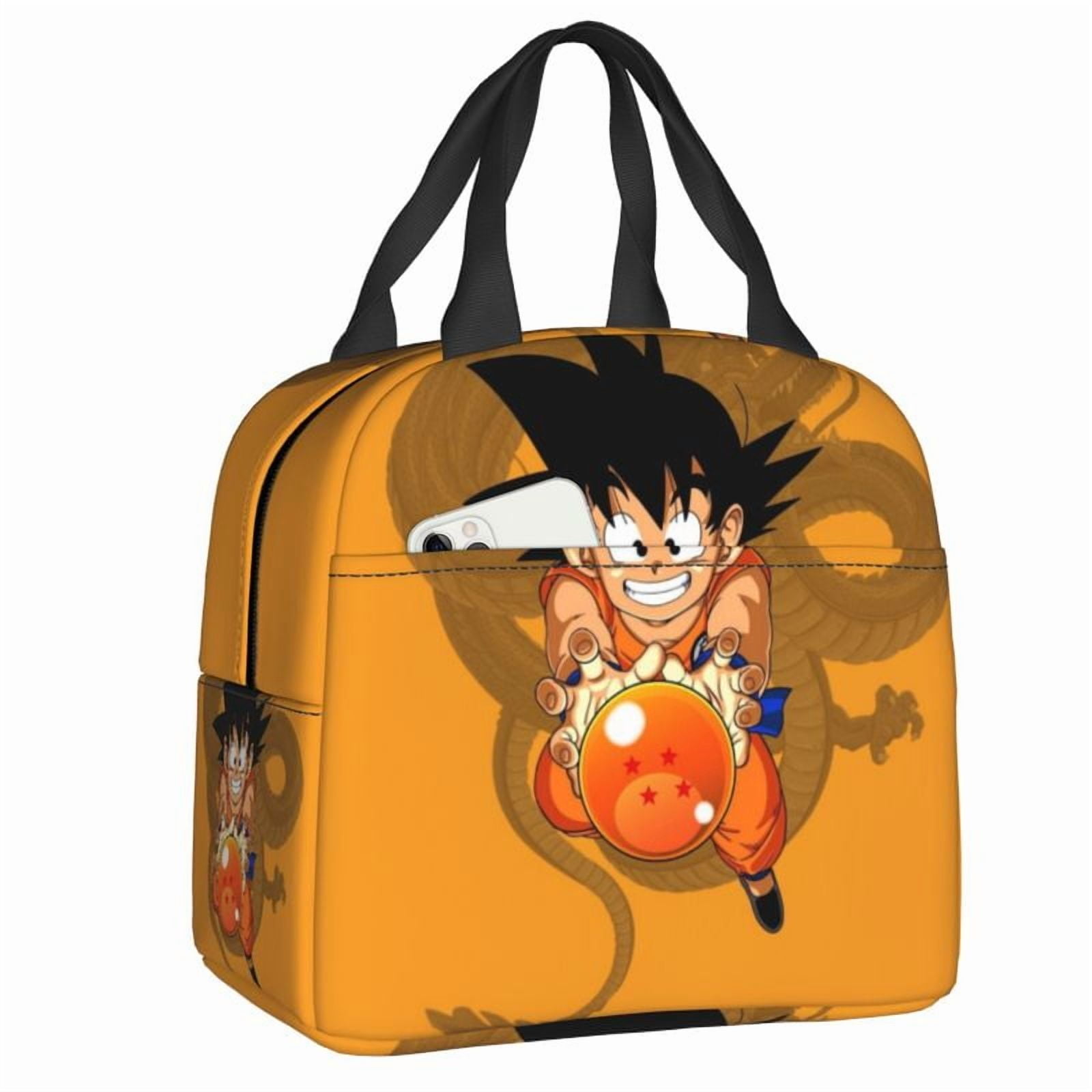 Dragon Ball Lunch Bag Insulated Lunch Box Reusable Lunchbox Waterproof ...