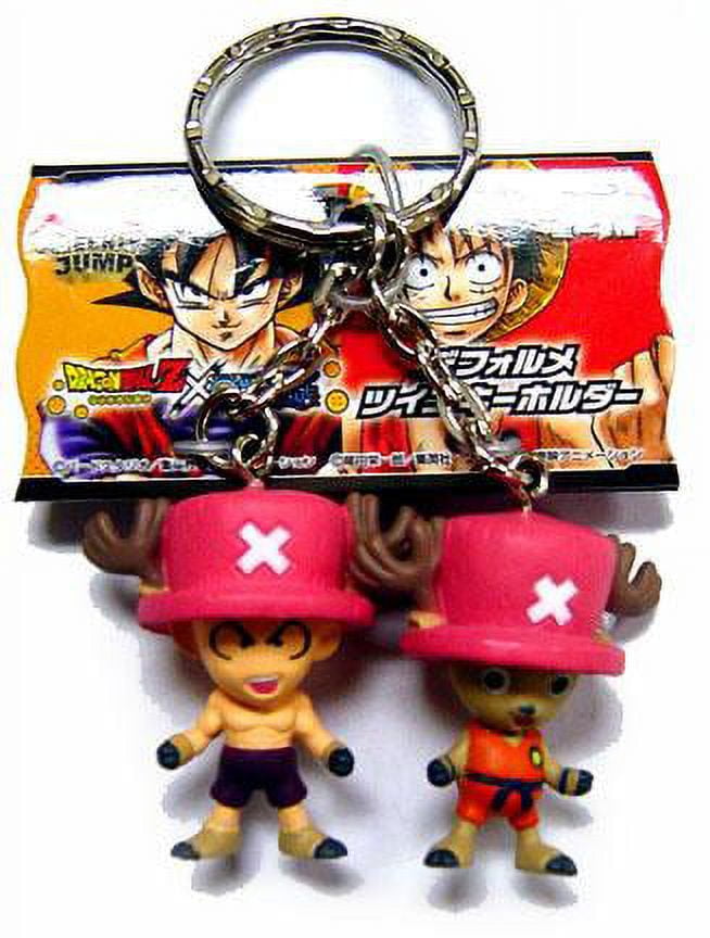 Dragon Ball One Piece Chopper & Krillin PVC Keychain - Walmart.com