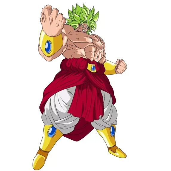 Dragon Ball Original Broly Stickers Phone Decal Water Bottle Stickers ...