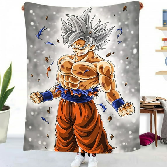 Dragon Ball Pattern Anime Blanket Soft Flannel Fleece Bed Blanket for ...