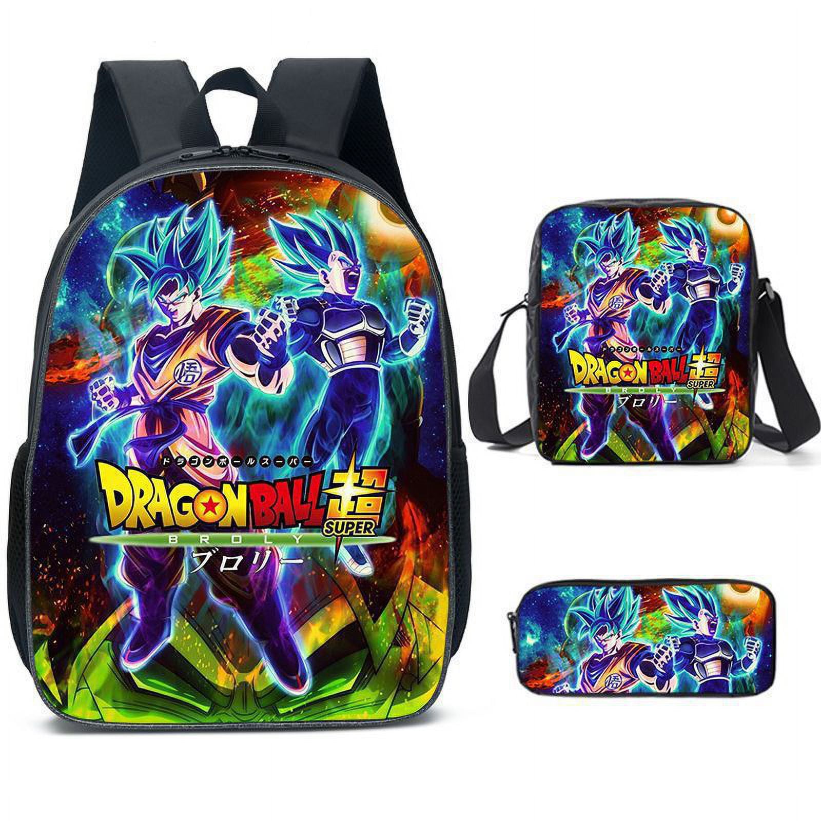 Dragon Ball Pattern Backpack Cartoon Backpack Large Capacity Backpack ...