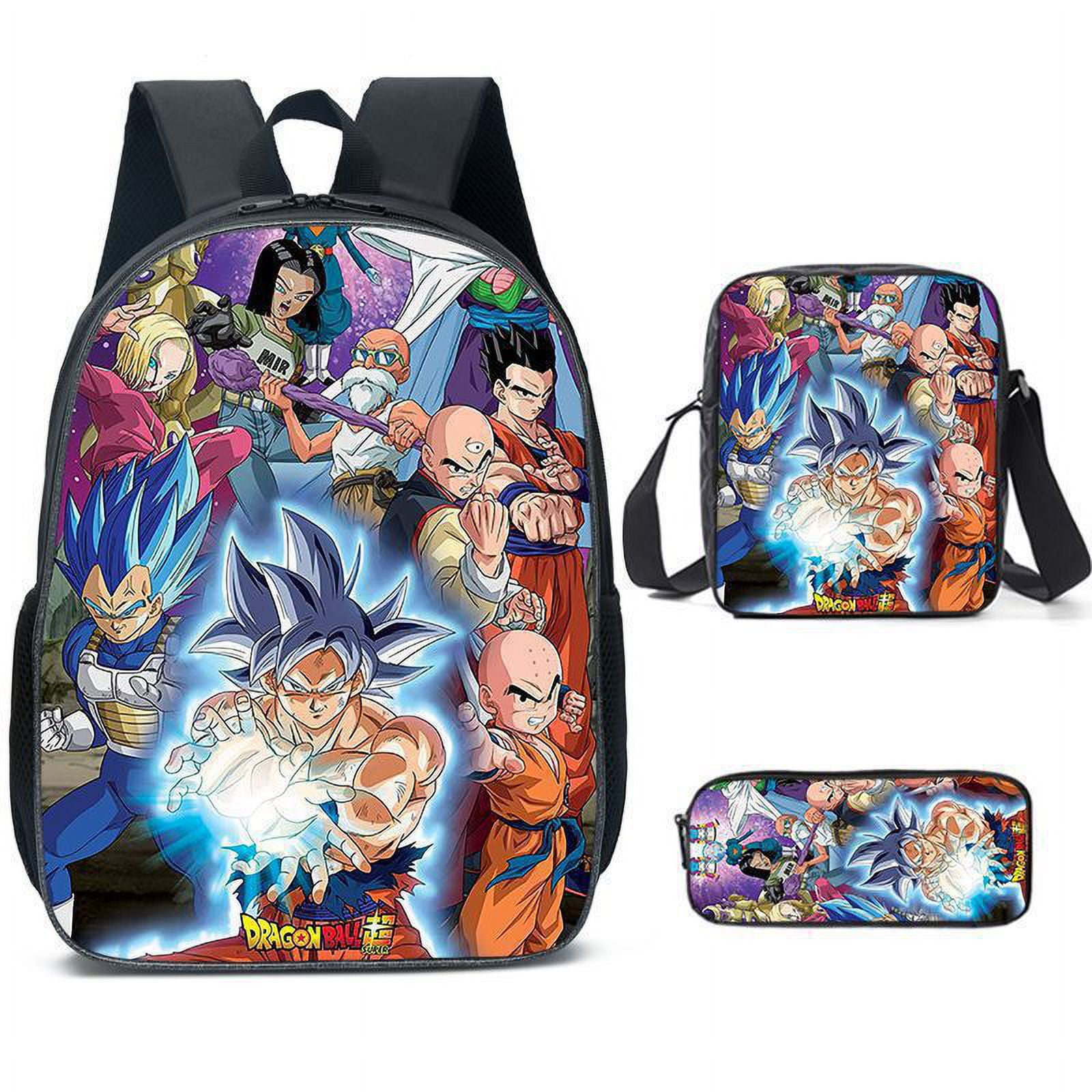 Dragon Ball Pattern Backpack Cartoon Backpack Large Capacity Backpack ...