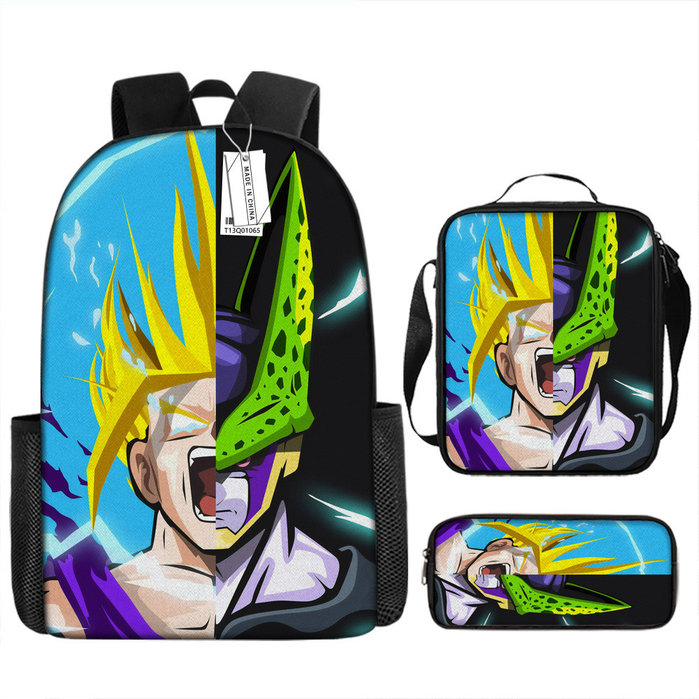 Dragon Ball Pattern Backpack Cartoon Backpack Large Capacity Backpack ...