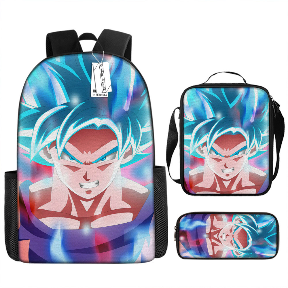 Dragon Ball Pattern Backpack Cartoon Backpack Large Capacity Backpack ...