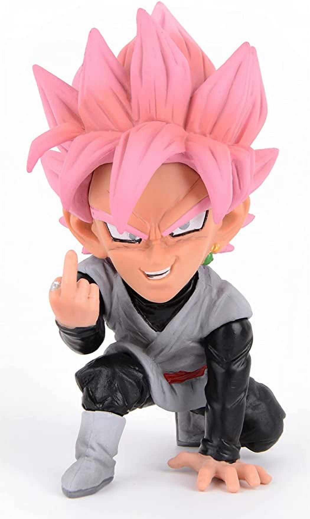 Dragon Ball Saiyan Gk Middle Finger Pink Goku Hand Model Anime Cartoon ...