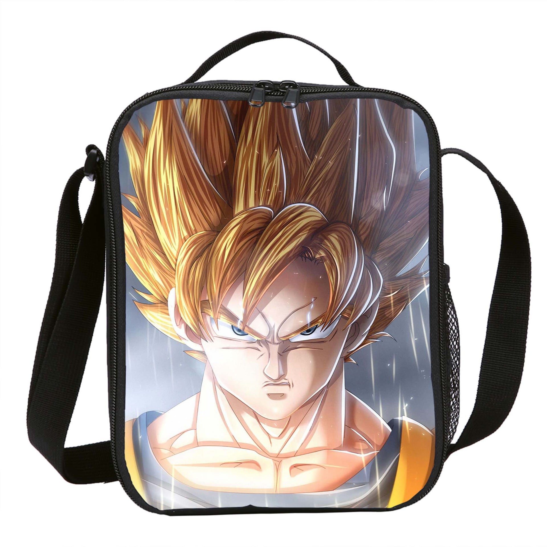 Dragon Ball Saiyan Lunch Bag Cartoon Print Insulated Bento - Walmart.com