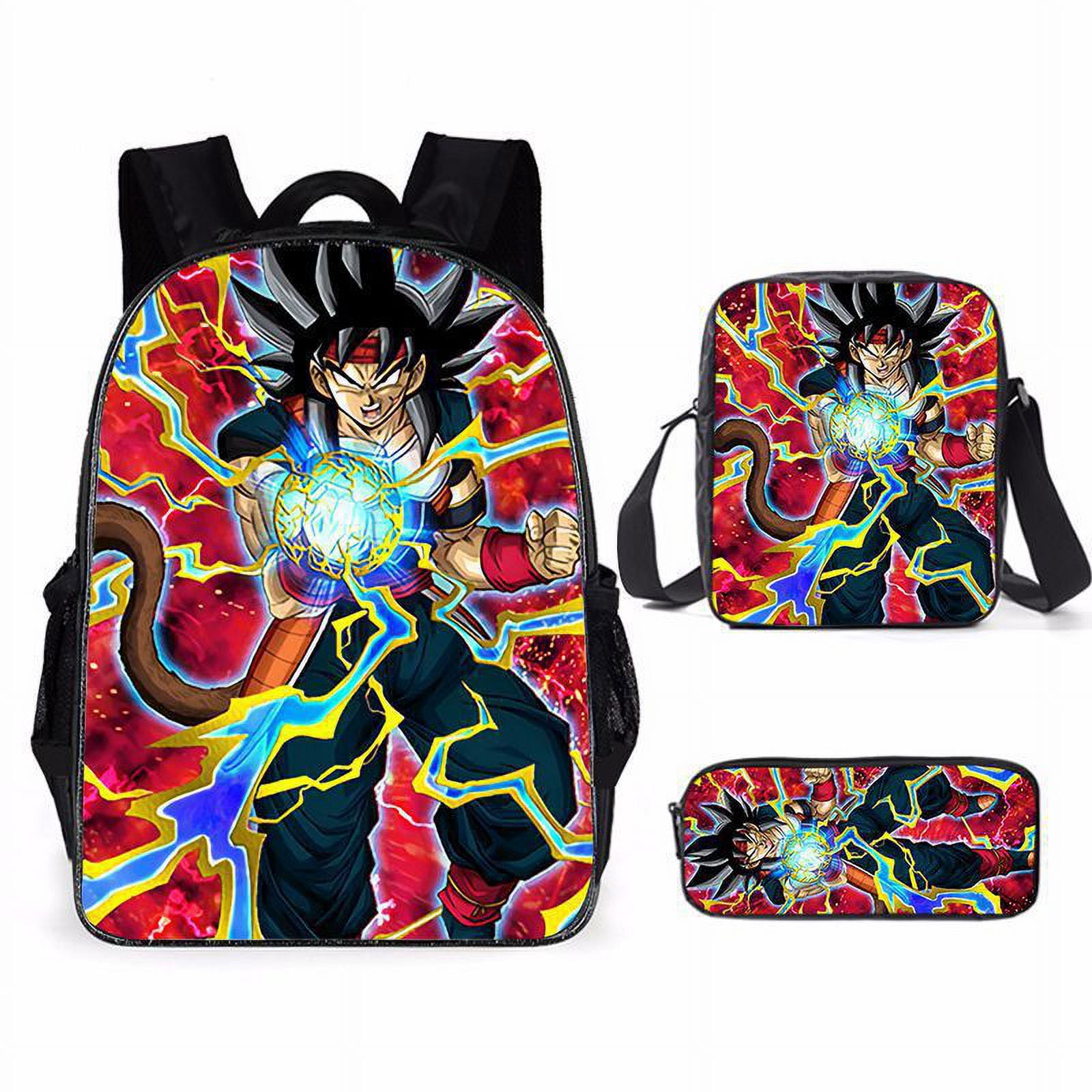 Dragon Ball Schoolbag Cartoon Backpack Large Capacity School Bag ...