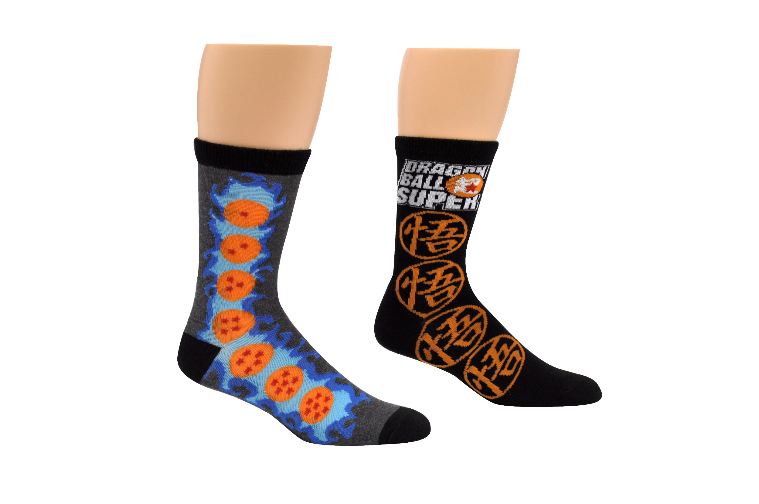 Dragon Ball Super 2 Pair Pack Crew Socks - Walmart.com