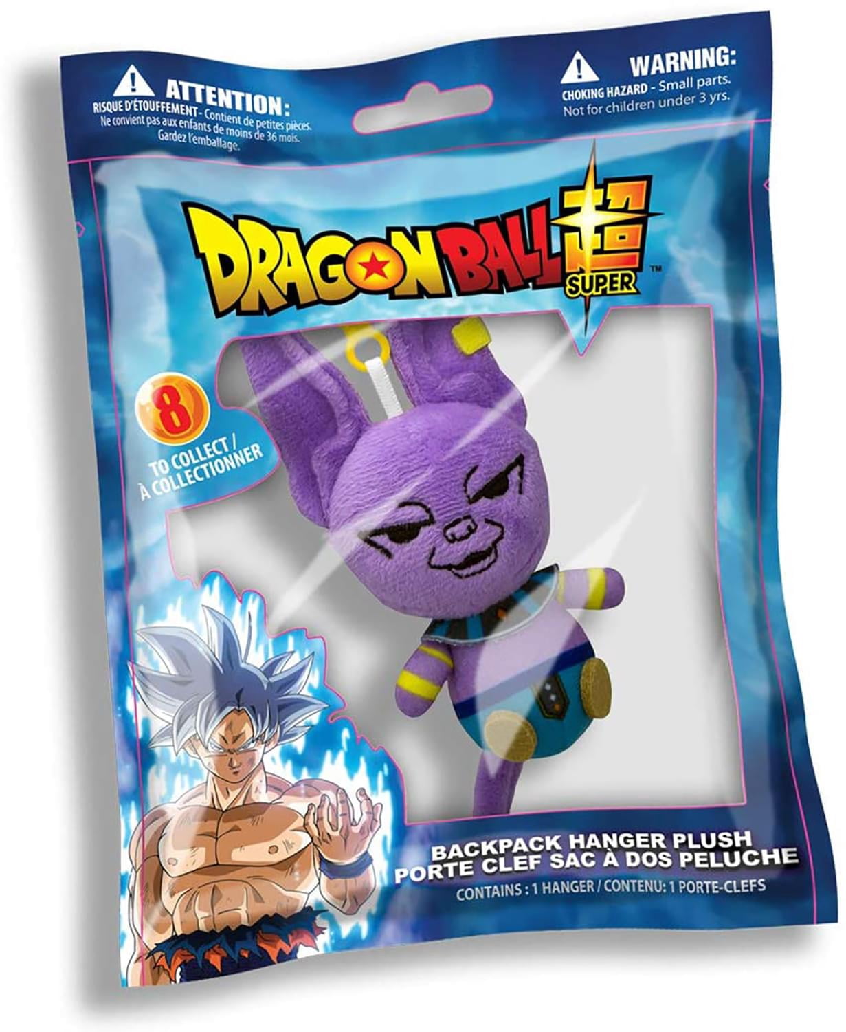 Just Toys JTT-20599-C Dragon Ball Super 3 Inch Plush Backpack Hanger ...