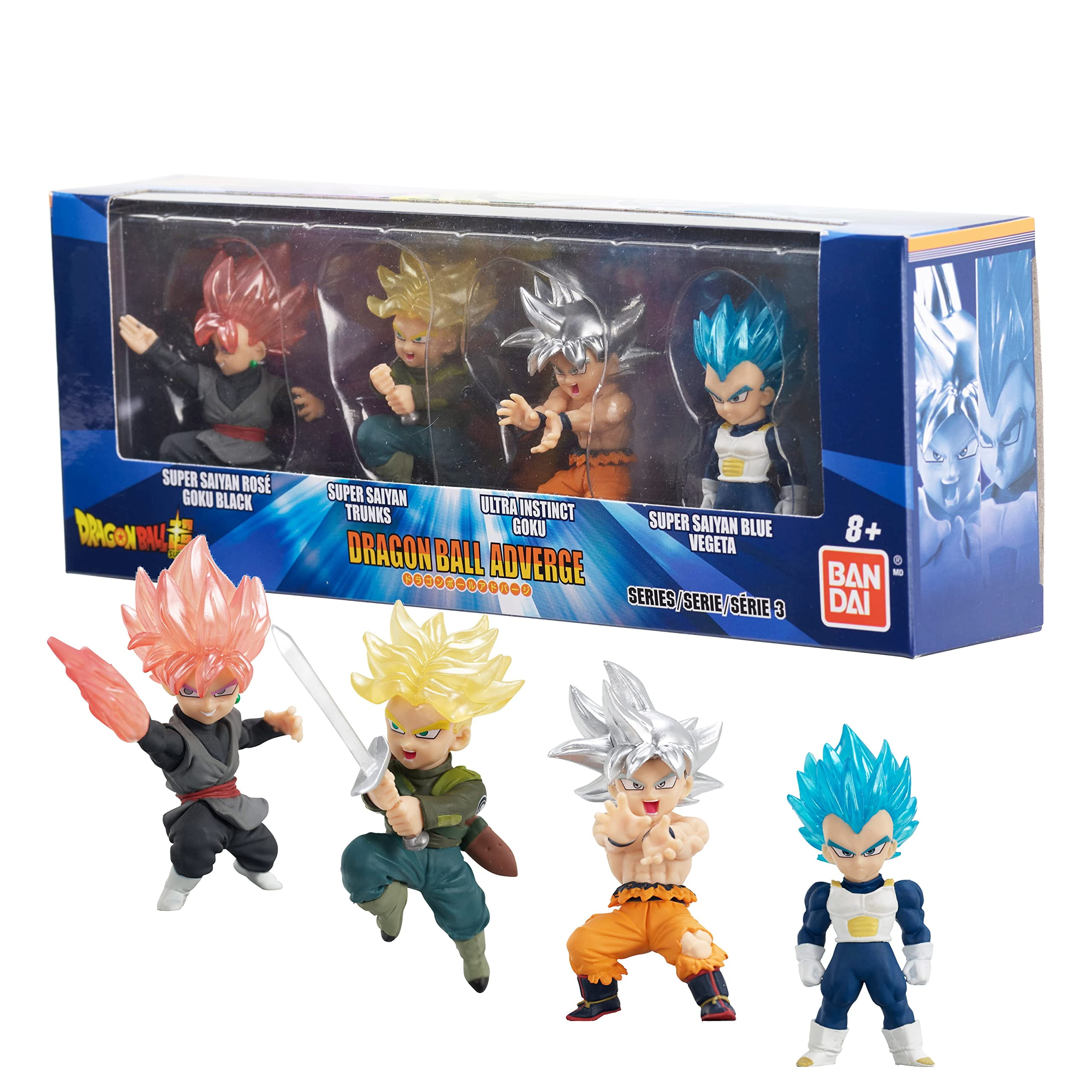Dragon Ball Super Adverge Set 5, Ultra Instinct Goku, Goku Black Rose ...