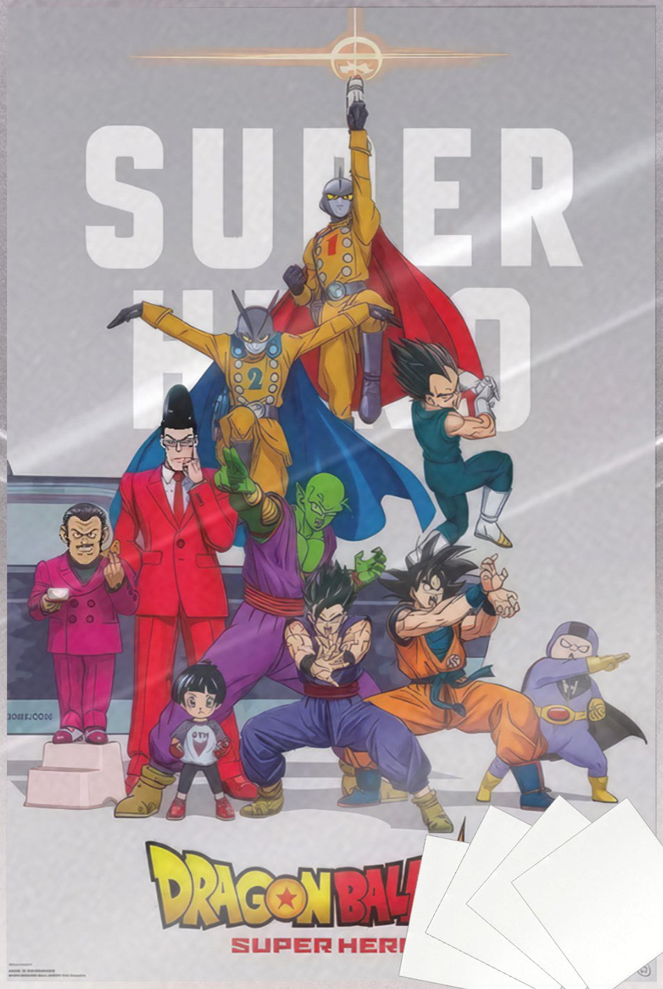Dragon Ball Super - Anime TV Show Poster (Super Hero - Dragonball ...
