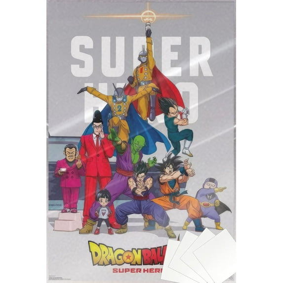 Dragon Ball Super - Anime TV Show Poster (Super Hero - Dragonball ...