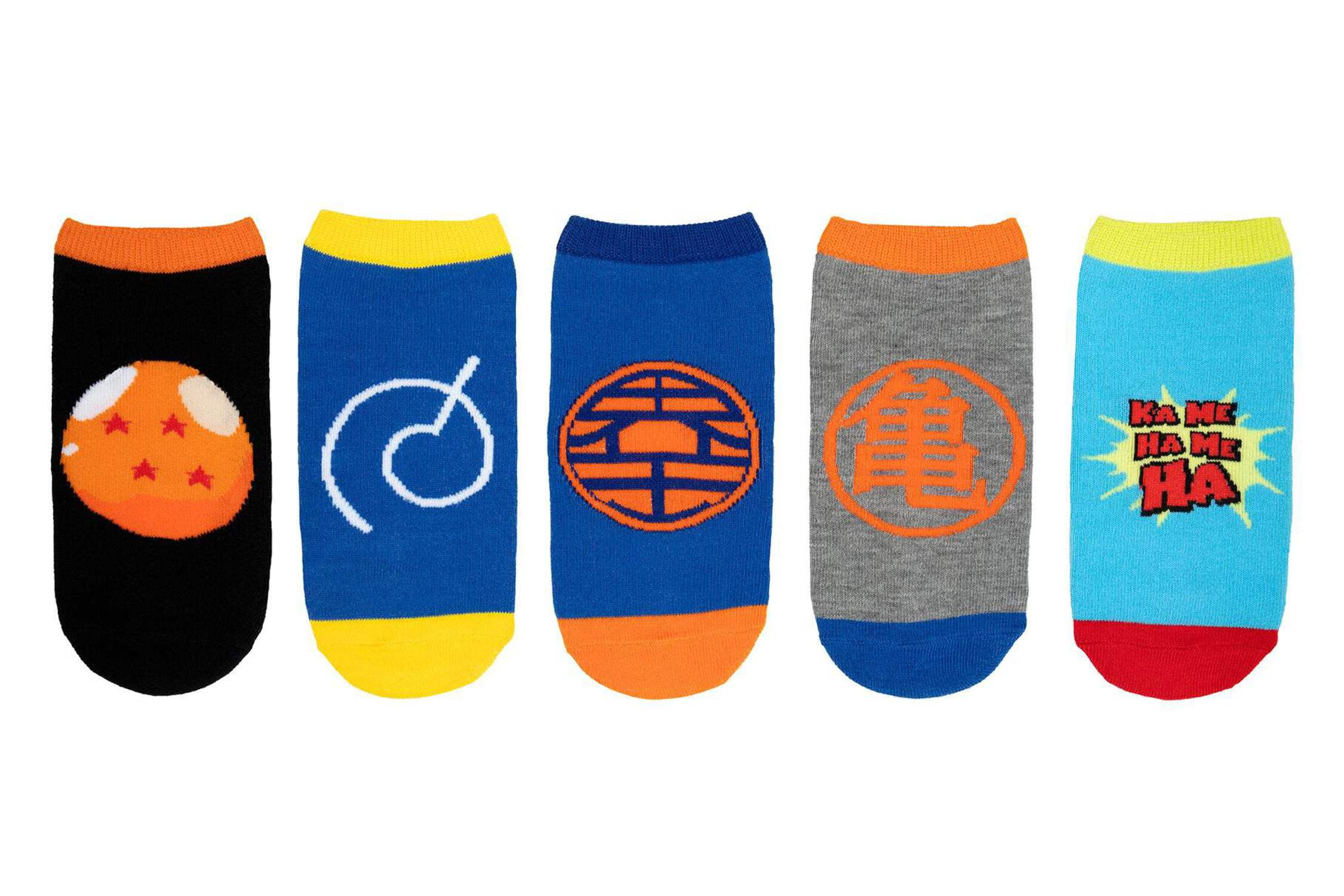 Dragon Ball Super Checkered 5 Pair Lowcut Socks - Walmart.com