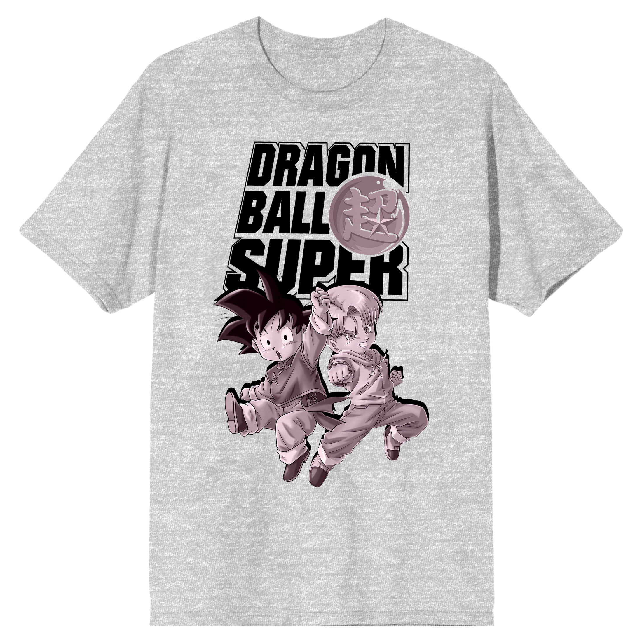 Dragon Ball Super Chibi Goten & Trunks Crew Neck Short Sleeve Athletic ...