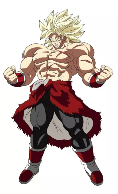 Dragon Ball Super Clone Broly Stickers Phone Decal Water Bottle ...