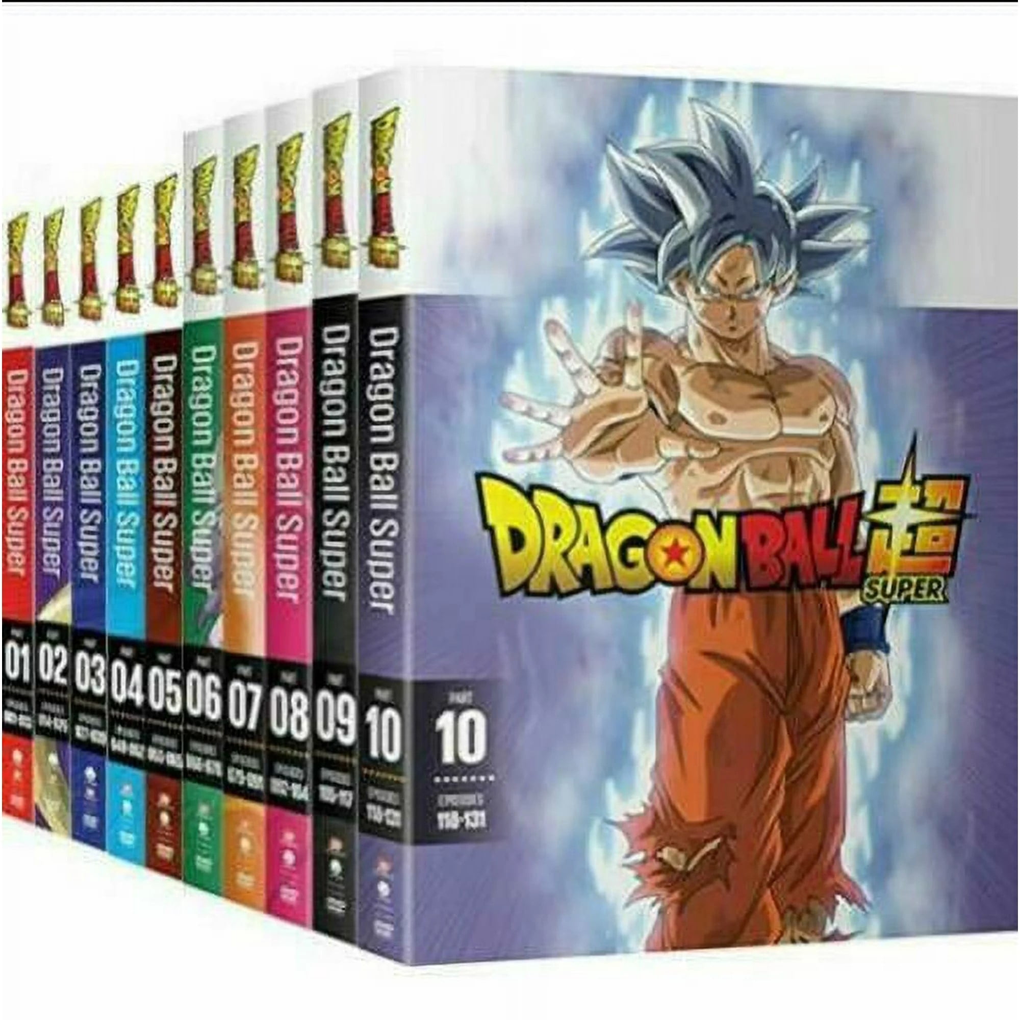 Dragon Ball Super Complete Box Set, Volumes 1-10 Collection, English ...