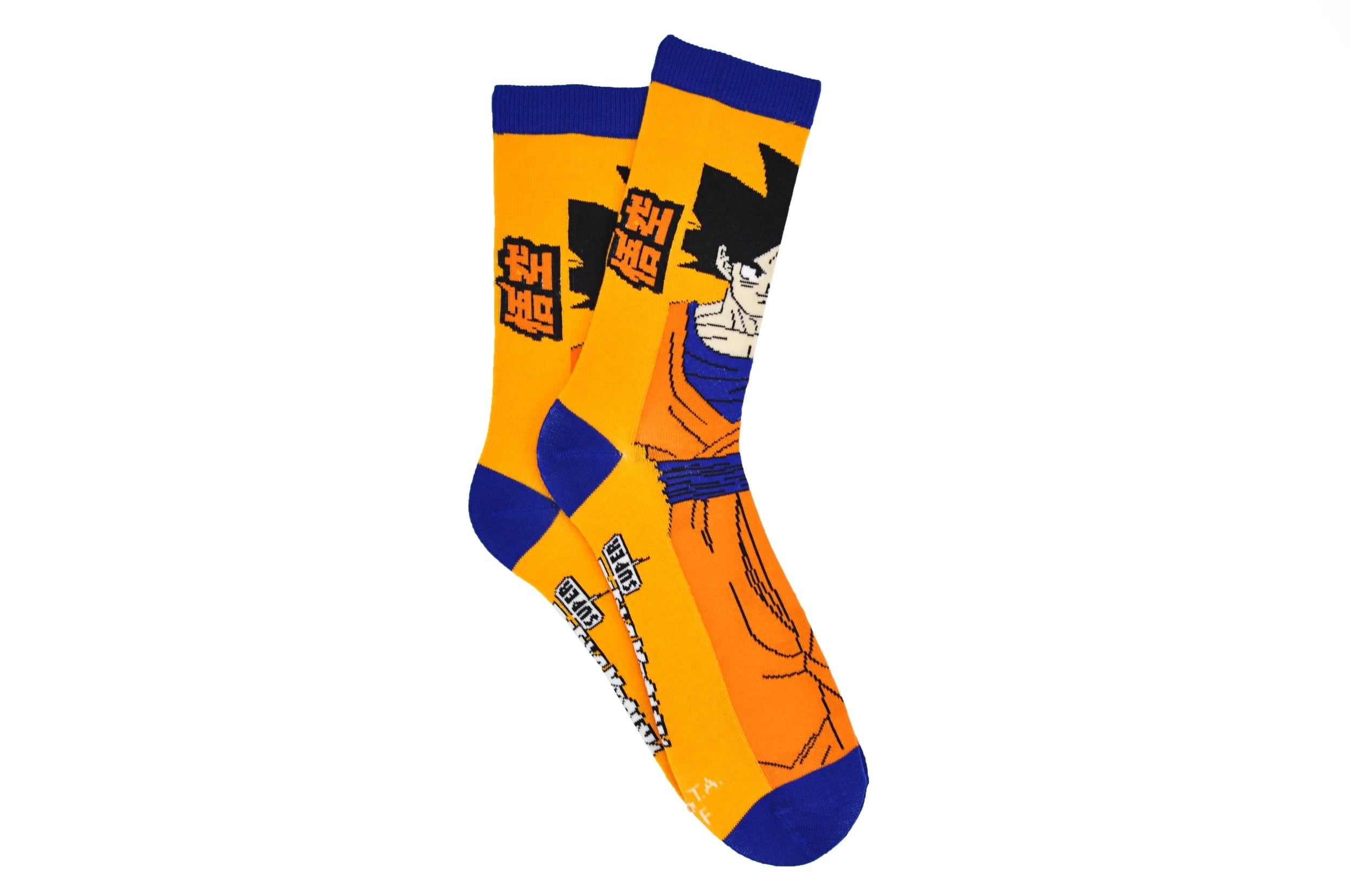 Dragon Ball Super Goku Crew Socks - Walmart.com