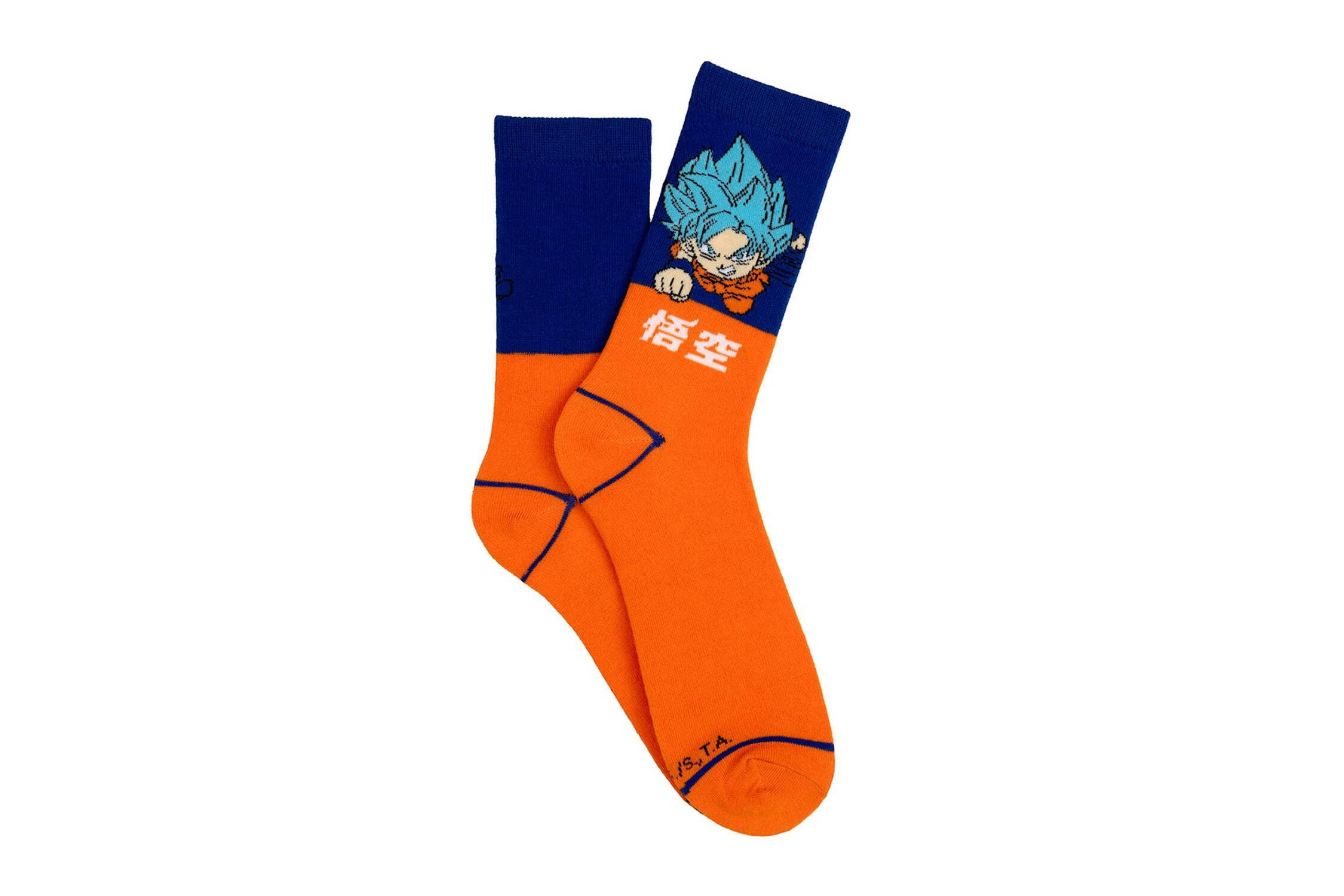 Dragon Ball Super Goku Crew Socks - Walmart.com