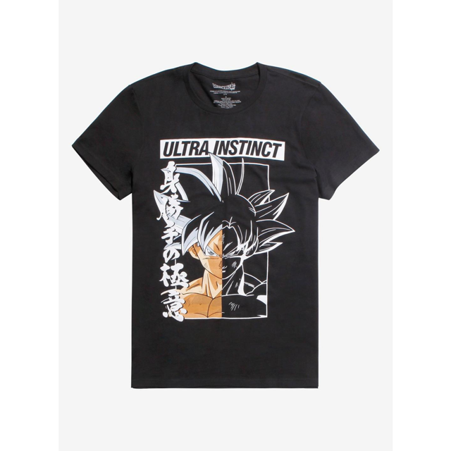 Dragon Ball Super Goku Ultra Instinct Split T-Shirt - Walmart.com
