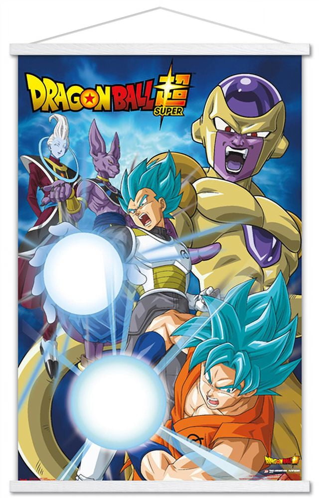 Dragon Ball: Super - Return Wall Poster with Wooden Magnetic Frame, 22. ...