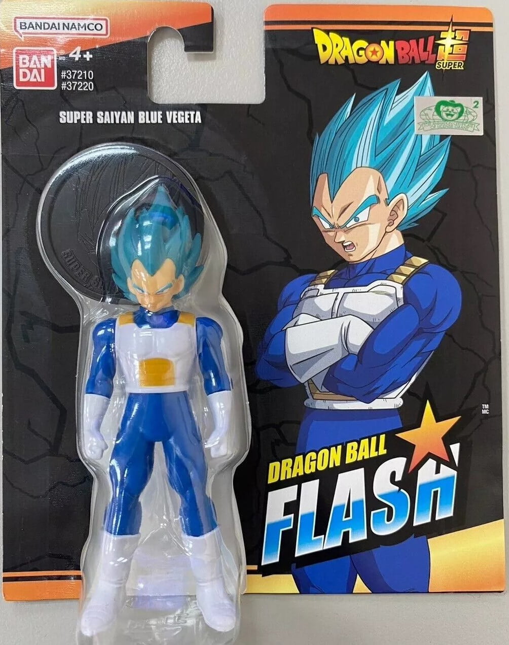 Dragon Ball Super Saiyan Blue Vegeta Action Figure 4" - Walmart.com