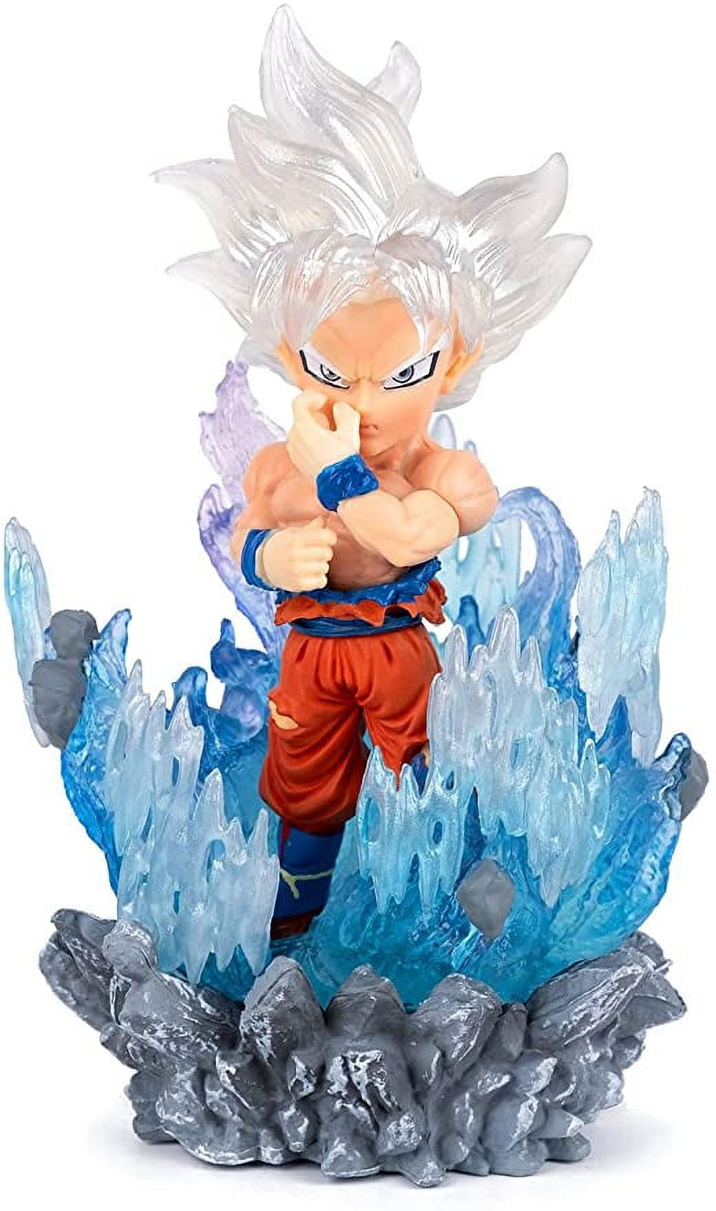 Dragon Ball Super Saiyan Silver Hair Goku Model Children's Anime ...