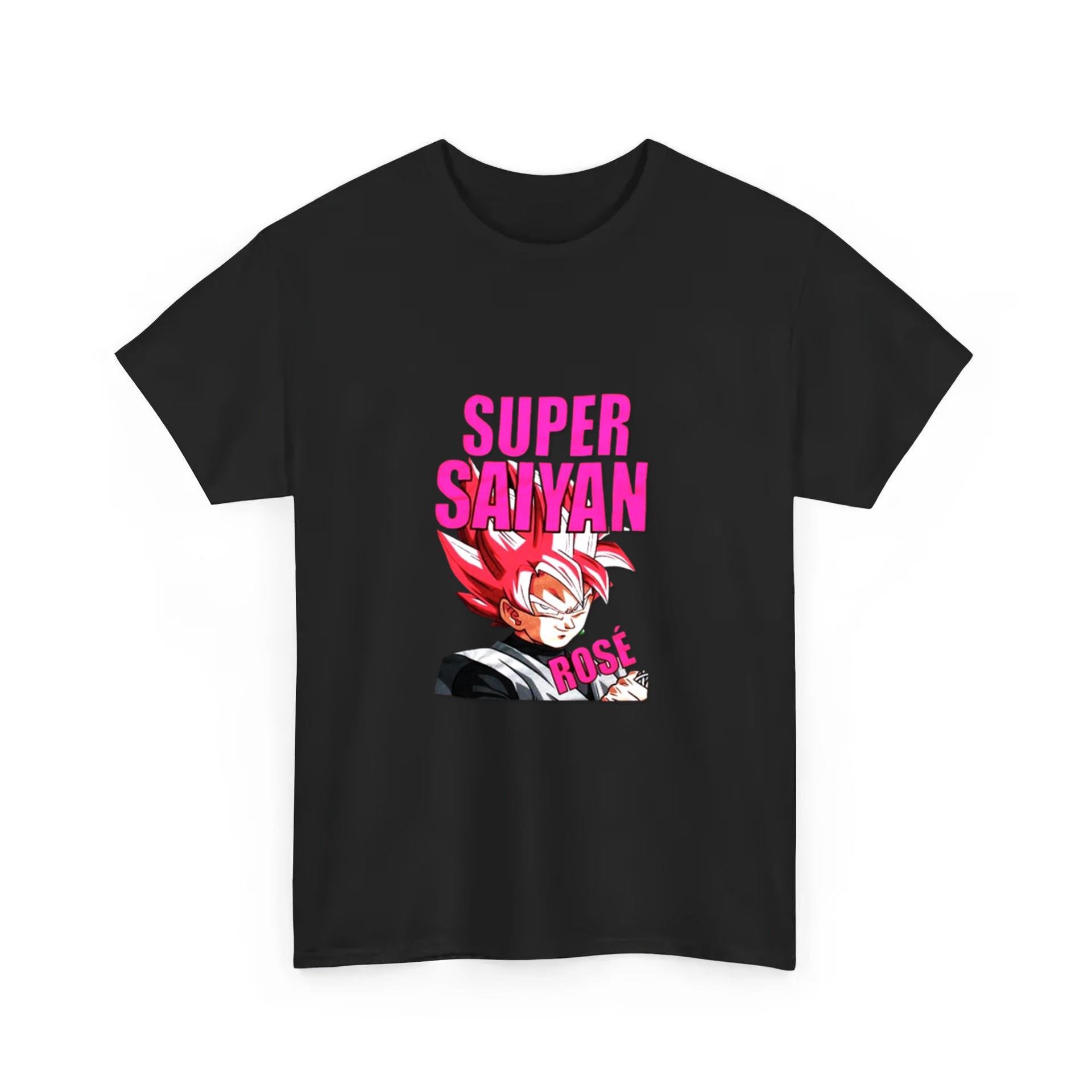 Dragon Ball Super Super Saiyan Rose T-Shirt-removebg-preview - Walmart.com